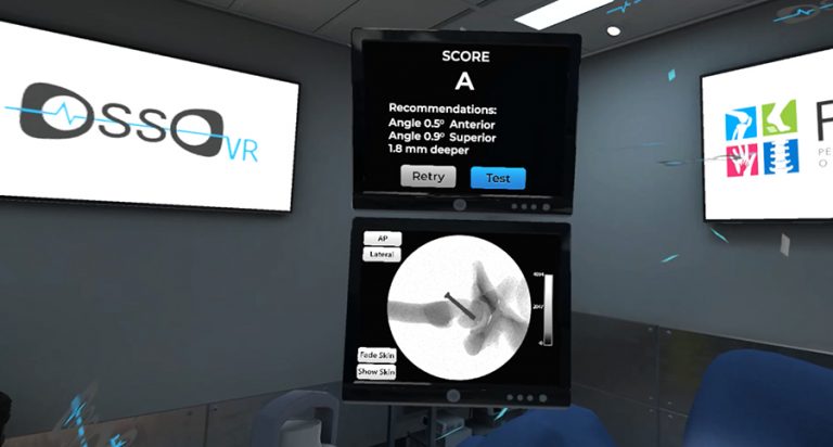 Osso VR is the first to “score” surgeons using VR – healthiAR+VR+MR+XR